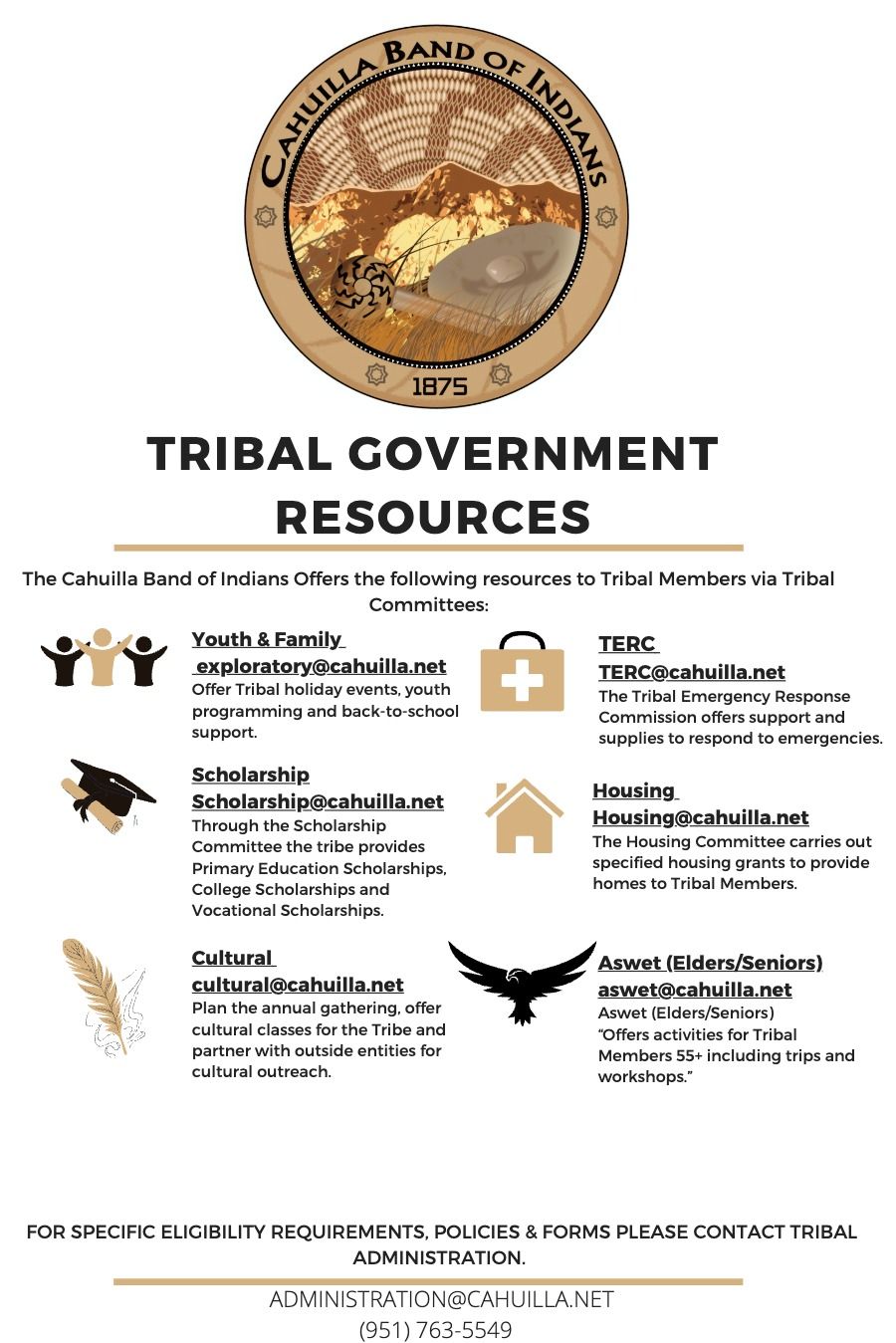 Tribal Administration – Cahuilla Band of Indians | Tribal Sovereign Nation